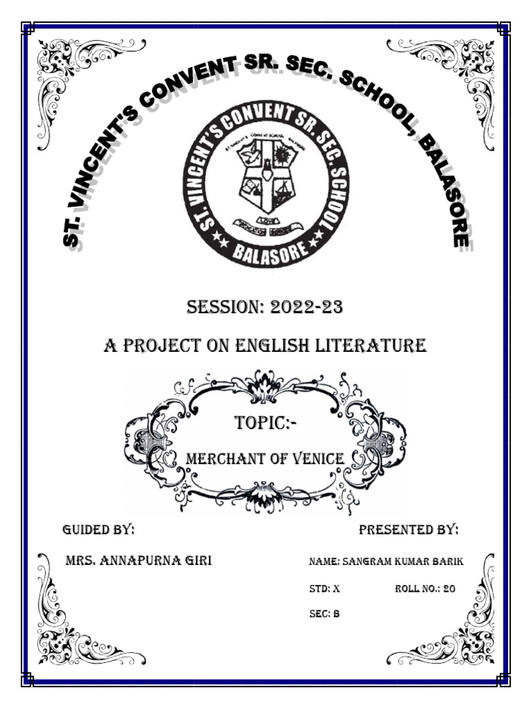 English Literature Project-2 | PDF