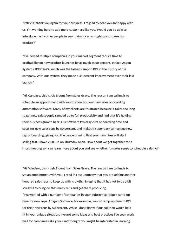 Notes From Fanatic Prospecting | PDF | Sales