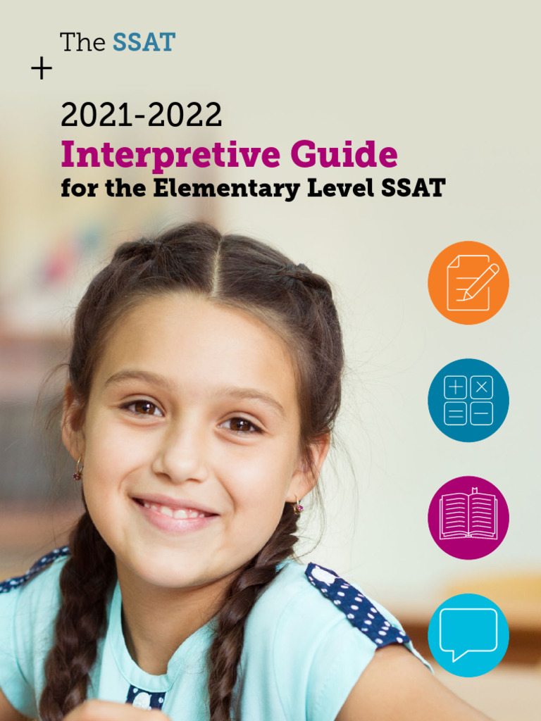 SSAT Elementary Level Interpretive Guide | PDF