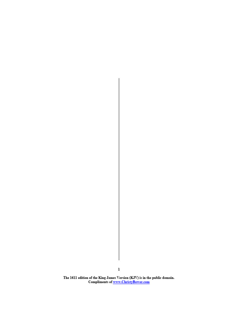 1 Samuel KJV | PDF | Samuel | Ark Of The Covenant