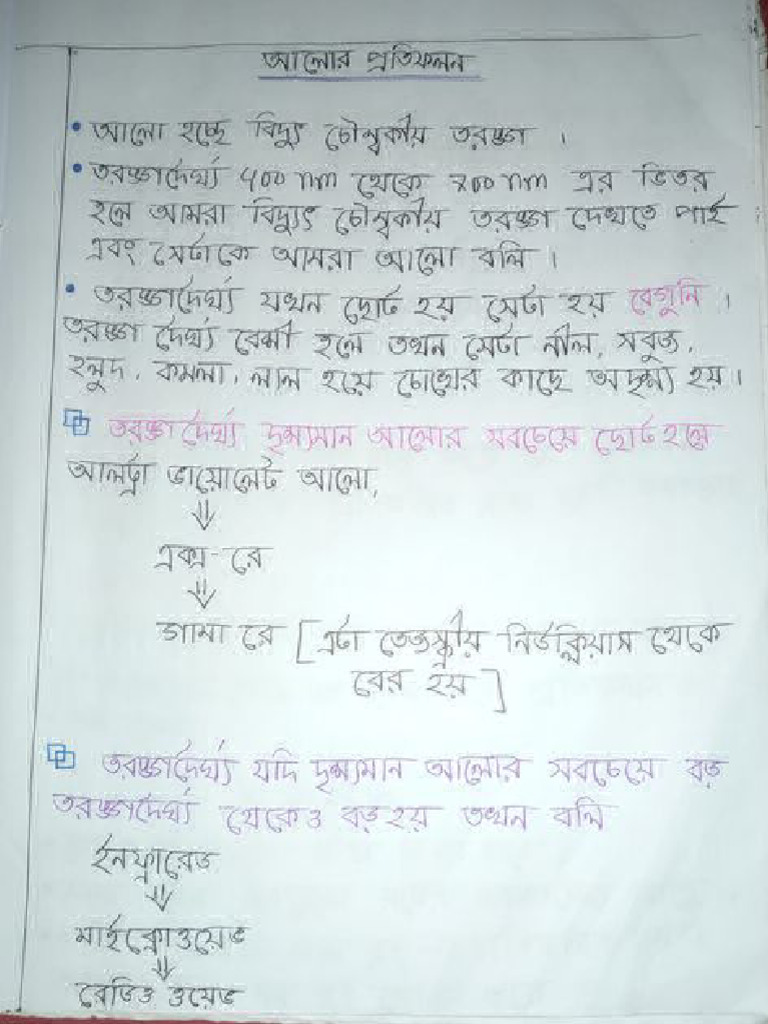 SSC Physics Chapter 8 Hand Note (22!11!2022) | PDF