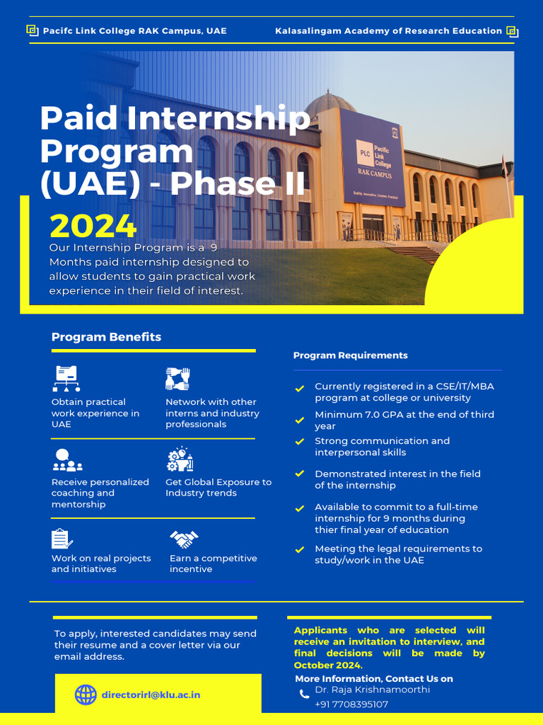 UAE Internship_Phase II | PDF