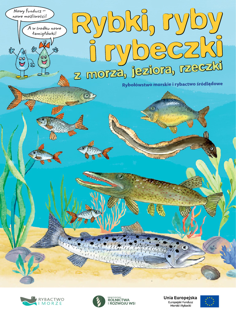 Rybki, Ryby I Rybeczki Z Morza, Jeziora I Rzeczki-Dostepna Wersja Z ...