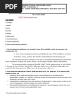 CBSE History Chapter 8 Class 8 The Making of National Movement Notes ...