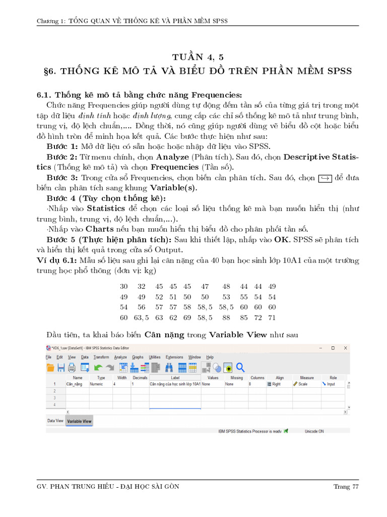 Thong Ke Trong KHXH - Tuan 4-5 | PDF