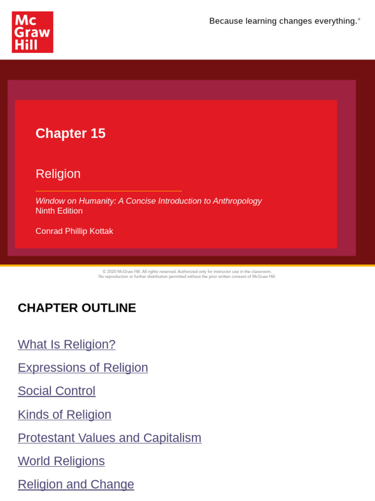 Kottakwindow9 PPT Ch15 Accessible | PDF | Rituals | Protestantism