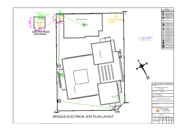 05.CABLE ROUTE LAYOUT | PDF | Manufactured Goods | Electrical Components