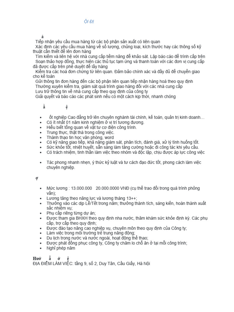 Nhân-viên-mua-hàng | PDF