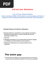Acid-Base Analysis Overview | PDF | Medical Specialties | Clinical Medicine