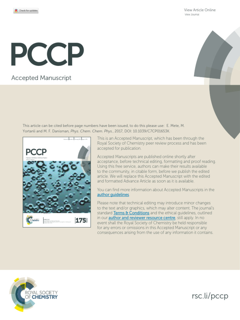 Physisorption vs. Chemisorption | PDF | Adsorption | Molecules