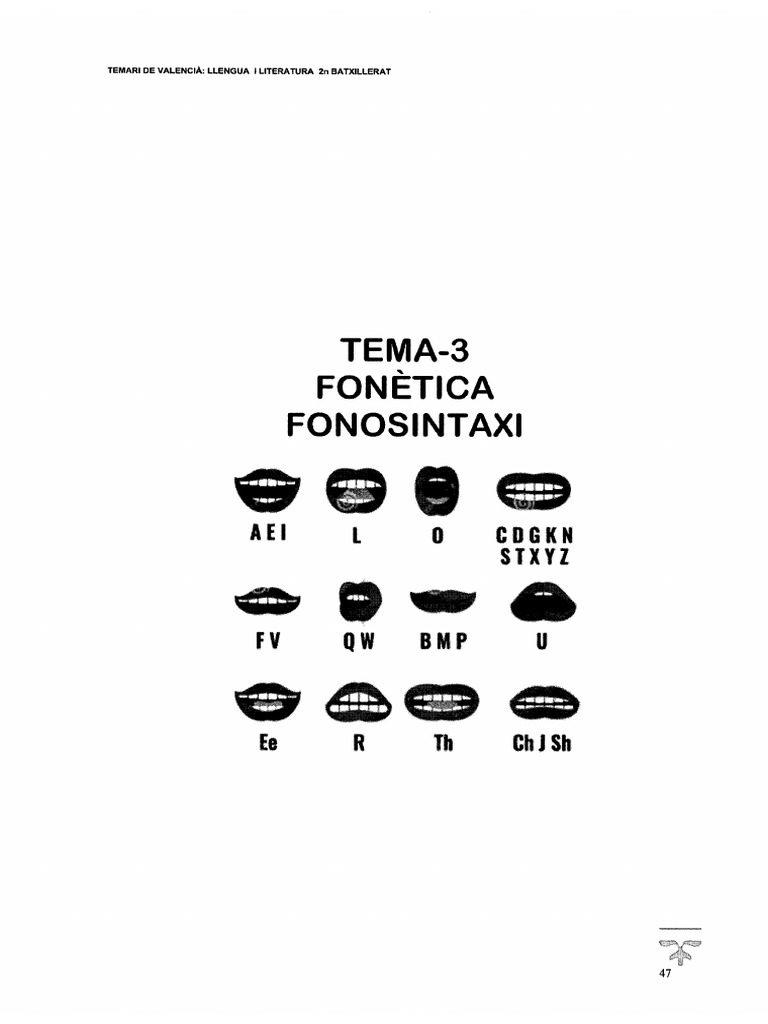 TEMA 3 FONÈTICA | PDF