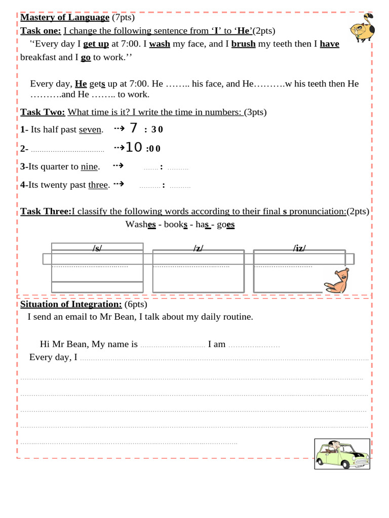 Mr Bean 1ms Test Copy | PDF