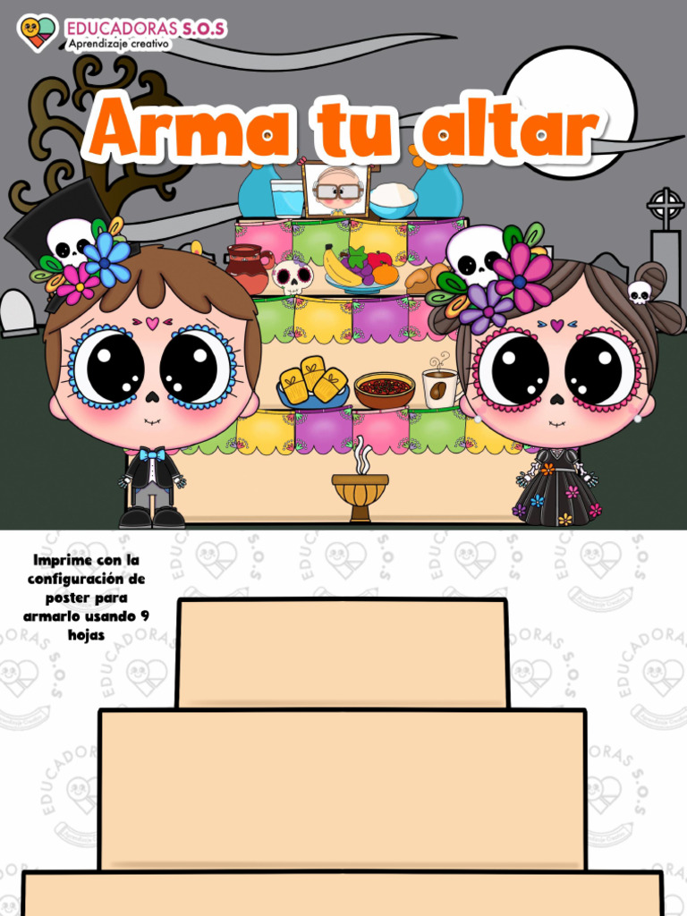 Construye Arma Tu Altar para El Dia de Difuntos de Muertos | PDF