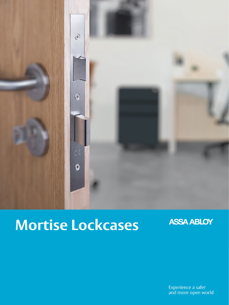 Assa Abloy Technical Spec Book Mortise Lockcases | PDF | Door