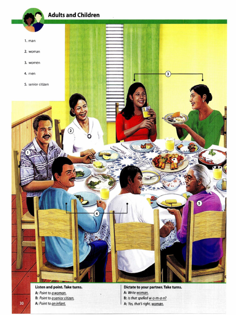 Describing People and Families | PDF | Infants | Human Life Stages