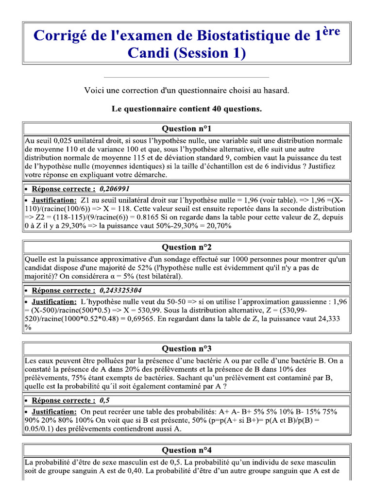 Corr Exam Sess 1 0405 | PDF