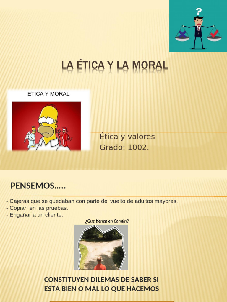 Etica y Moral 1002 | PDF | Moralidad | Mal