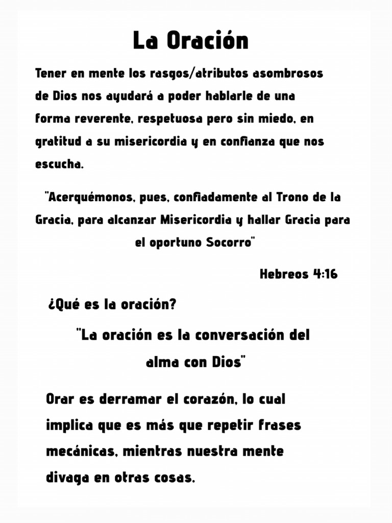 La Oración (B&N) | PDF