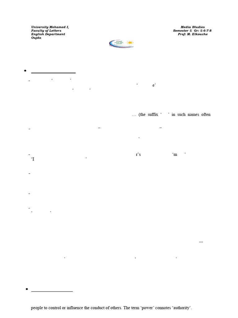 On Discourse, Ideology & Power | PDF | Ideologies | Discourse