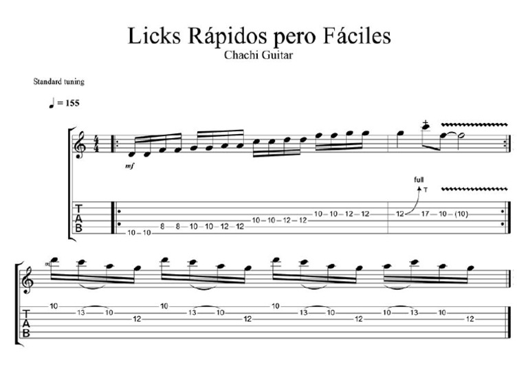 Chachi Guitar | PDF