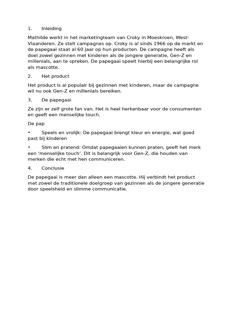 Document Verslag | PDF