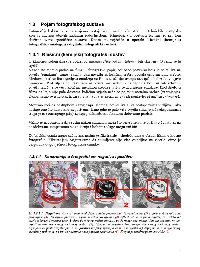 01-Pojam Fotografskog Sustava | PDF