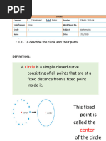 SAT Math - Geometry - Circles - Hard Q | PDF | Circle | Radius