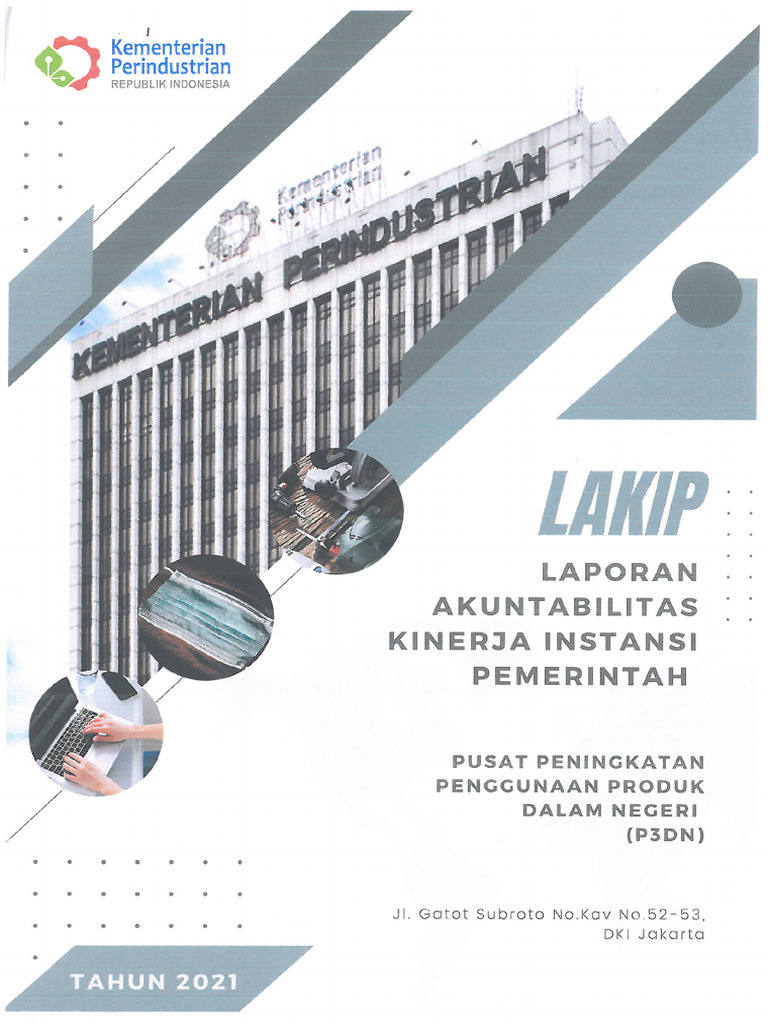 LAKIP Pusat P3DN 2021 | PDF