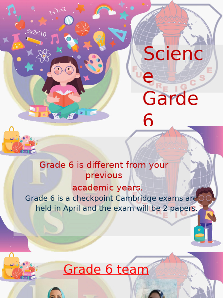 Science G6 PPT 2024 | PDF | Science & Mathematics | Technology & Engineering