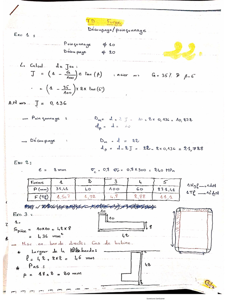 Correction de TD | PDF