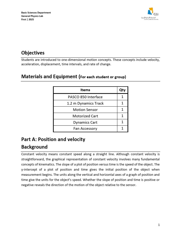 Exp. 2 | PDF | Velocity | Speed