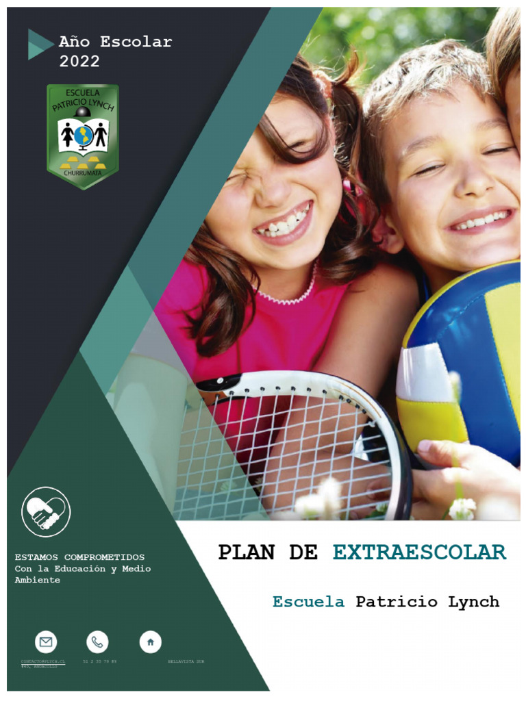 Plan de Extraescolar 2022 | PDF | Escuelas | Pedagogía