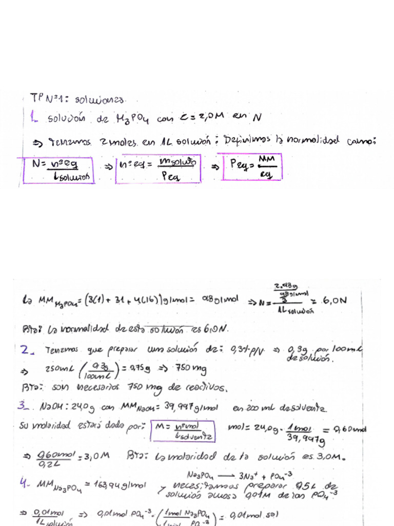 Trabajo práctico N°1 - Soluciones | PDF