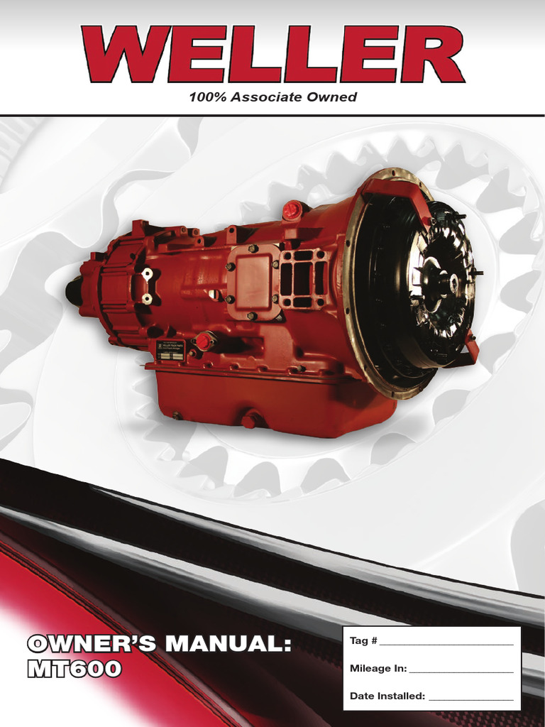 Weller mt600 Owners Manual | PDF | Throttle | Vehicle Technology