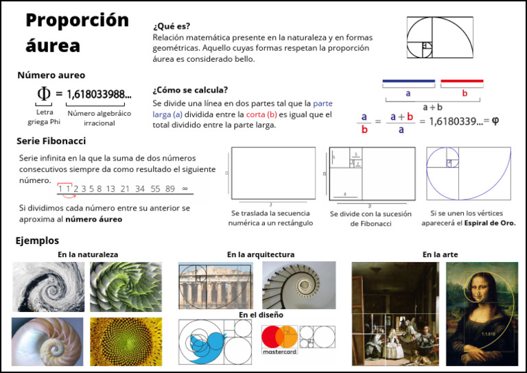 Proporción Áurea y Serie Fibonacci | PDF