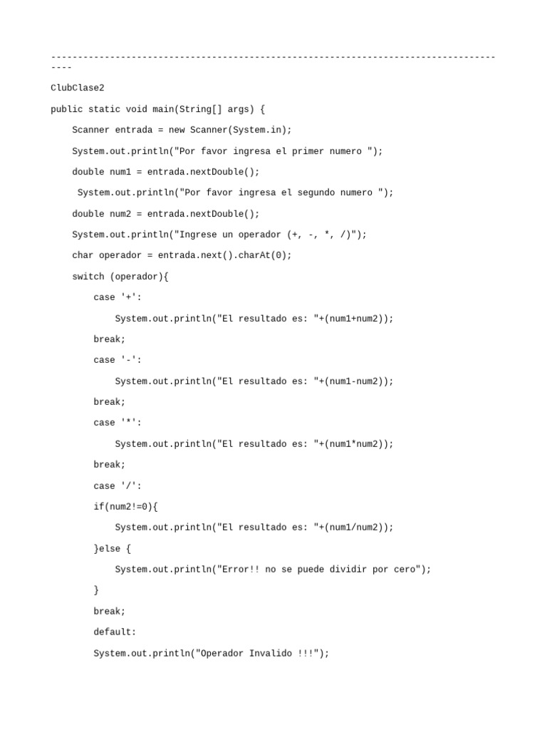 Club Java Codigos A Corte 29052024 | PDF | Celsius | Fahrenheit