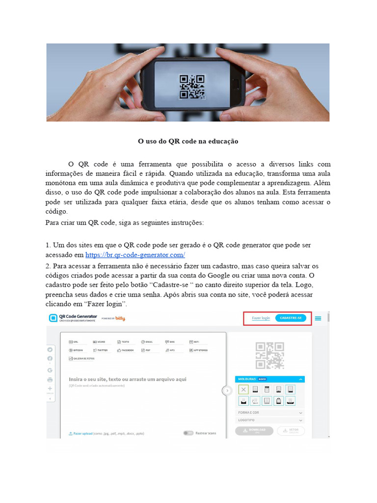 TUTORIAL QR CODE | PDF