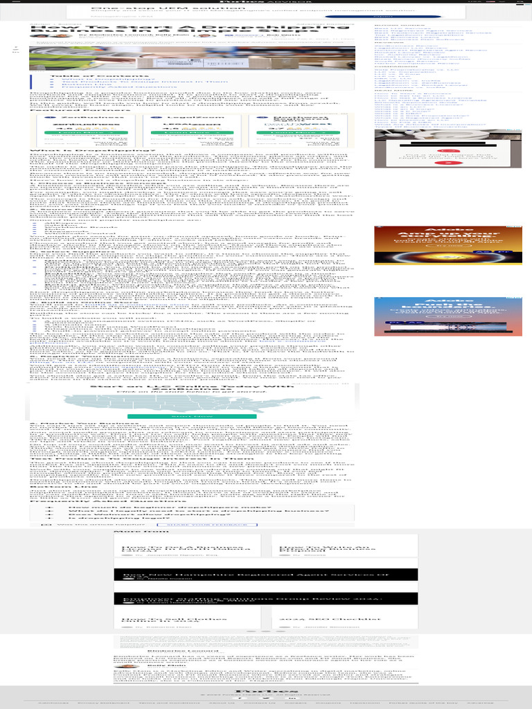 How To Start A Dropshipping Business (2024 Guide) - Forbes Advisor ...