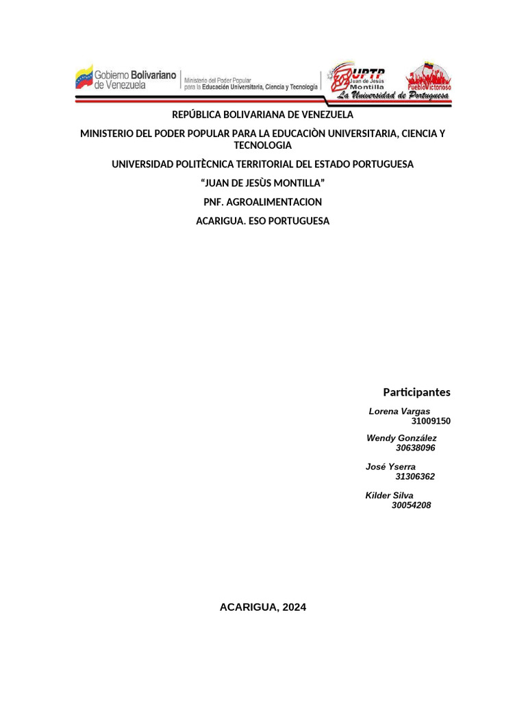 Proyecto Yuca Manihot Esculenta Lore | PDF | Seguridad alimenticia | Alimentos