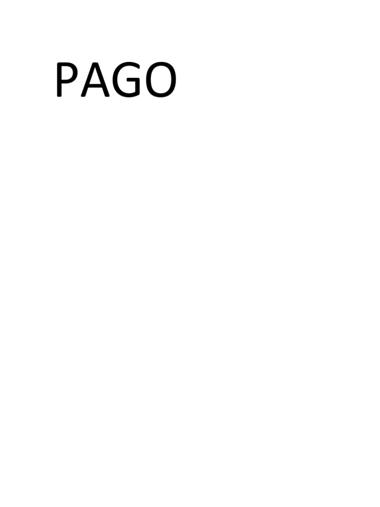 Pago | PDF