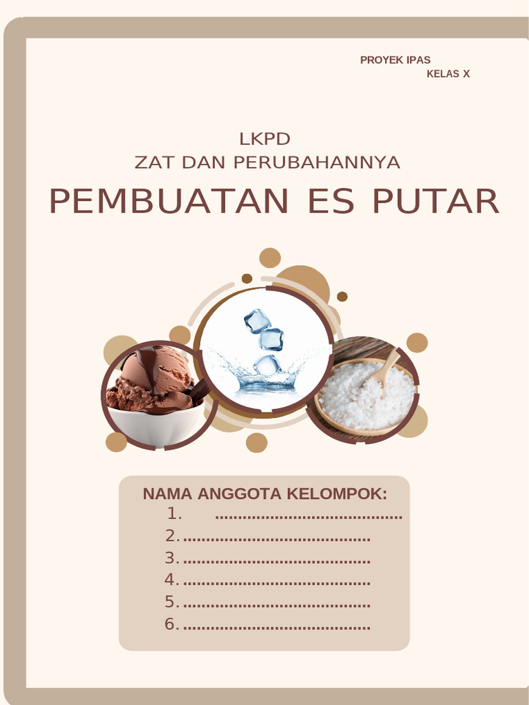 LKPD Es Putar | PDF