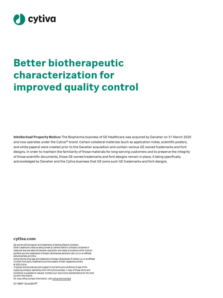 10061-Cytiva | PDF | Monoclonal Antibody | Life Sciences