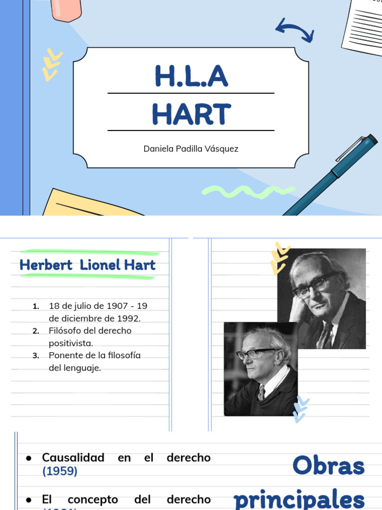 Filosofía del Derecho de H.L.A. Hart | PDF
