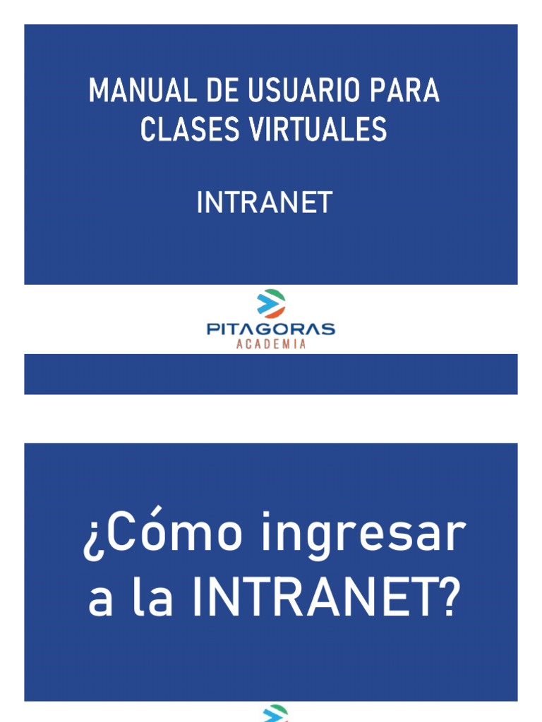 Guía de Acceso a la Intranet Académica | PDF | Crecimiento personal y ...
