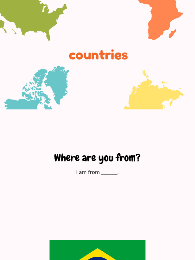Countries PDF | PDF