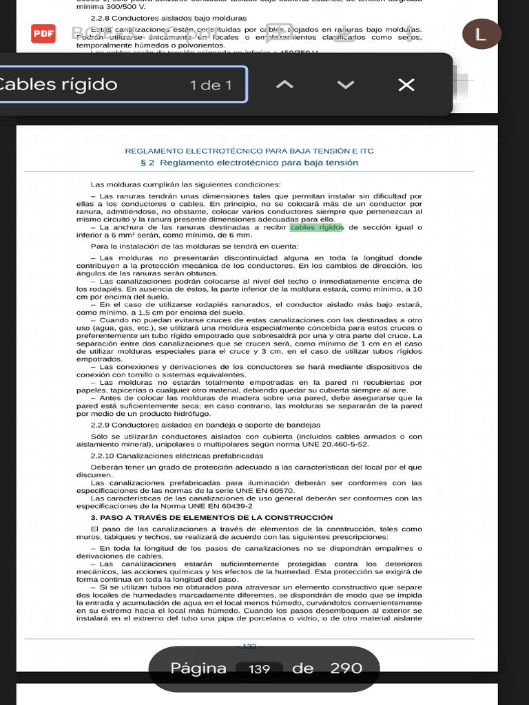 BOE-326 Reglamento Electrotecnico para Baja Tension e ITC - PDF - Google Drive 2 | PDF