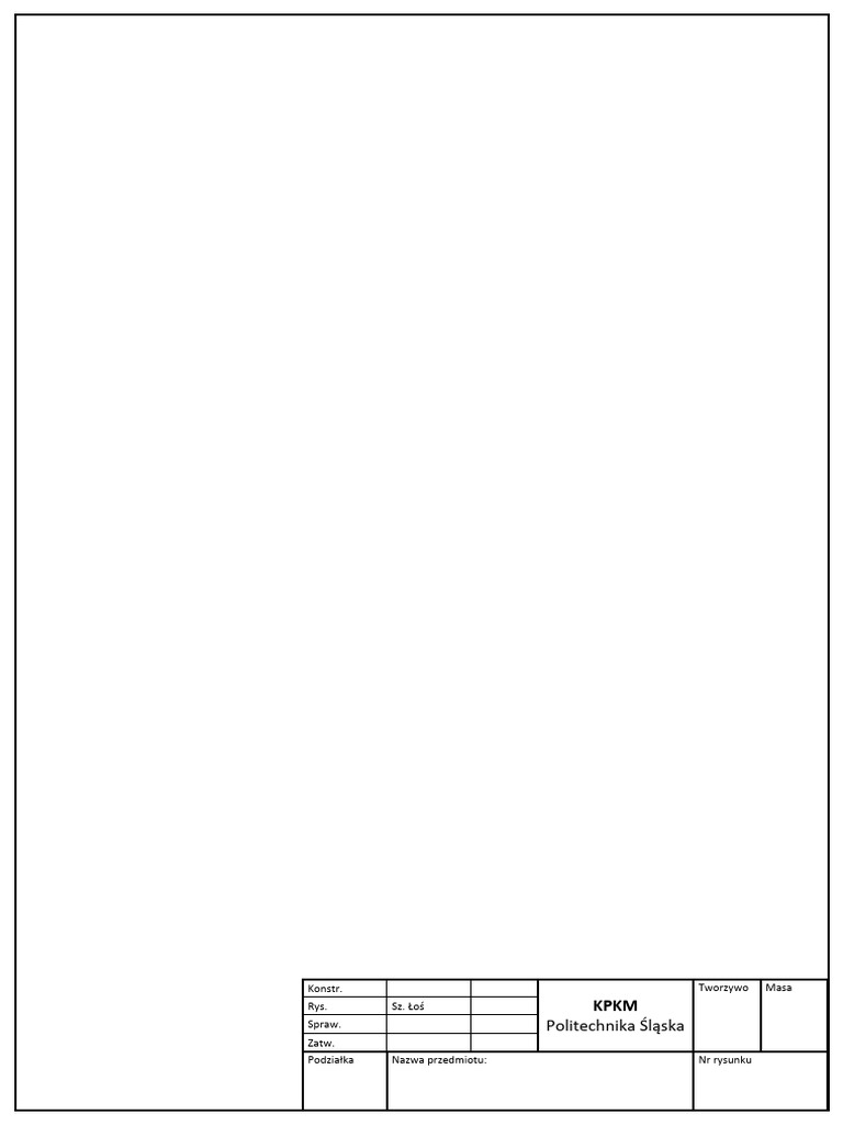 Kartka A3 Pion | PDF