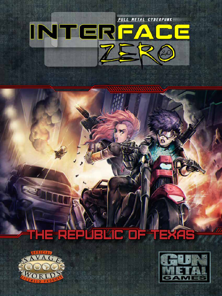 Savage Worlds - Interface Zero - 2.0 - The Republic of Texas | PDF ...