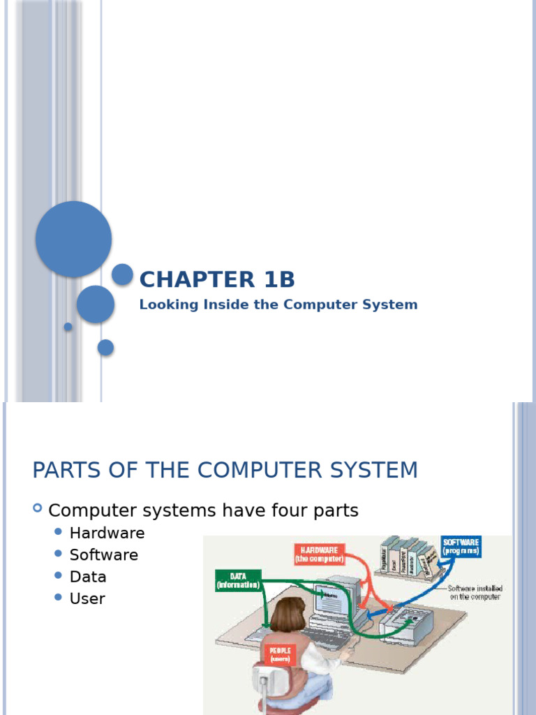 2. Inside Computer System-1 | PDF | Computer Data Storage | Computer Hardware