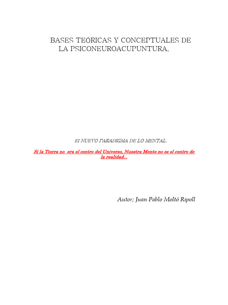 Fundamentos PNA | PDF | Mente | Realidad